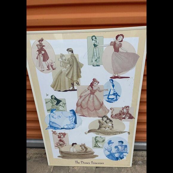 Disney | Other | Disney Princess Poster The Mcgraw Group 24 X 36 | Poshmark